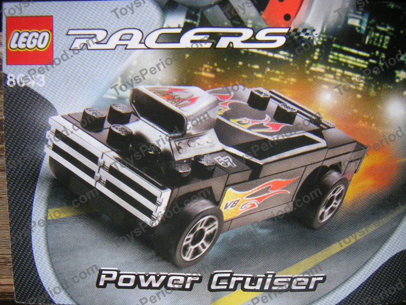 LEGO 8643 Power Cruiser Instructions and Parts List