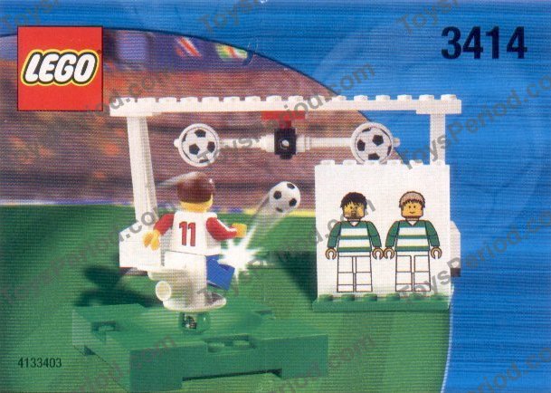 LEGO 3414 Precision Shooting Instructions and Parts List