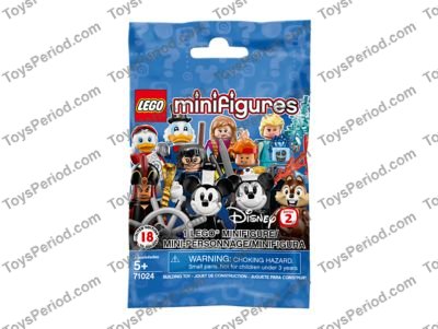 LEGO 71024 Minifigure, Disney, Series 2 Set Parts List