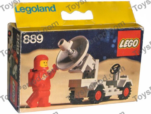 LEGO 889 Radar Truck Instructions and Parts List