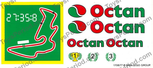LEGO Sets with Part 6337stk01 Sticker Sheet for Set 6337 - (170877)