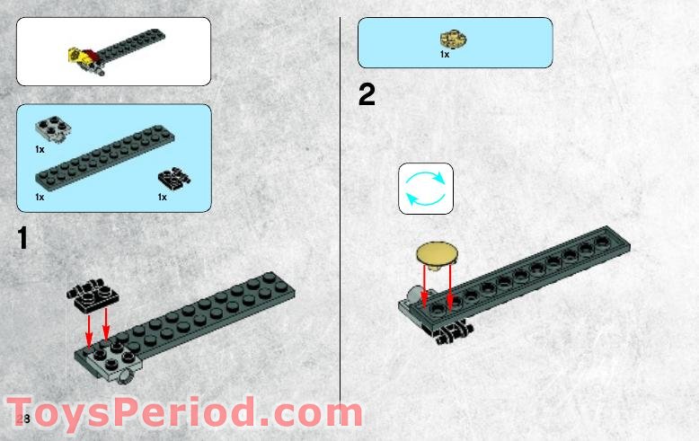 LEGO 5887 Dino Defense HQ Instructions and Parts List
