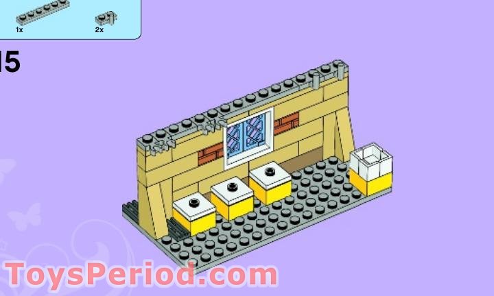 LEGO 3185 Summer Riding Camp Instructions and Parts List