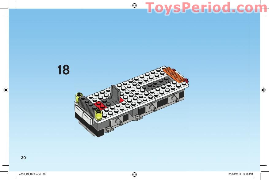 LEGO 4635 Fun with Vehicles Instructions and Parts List