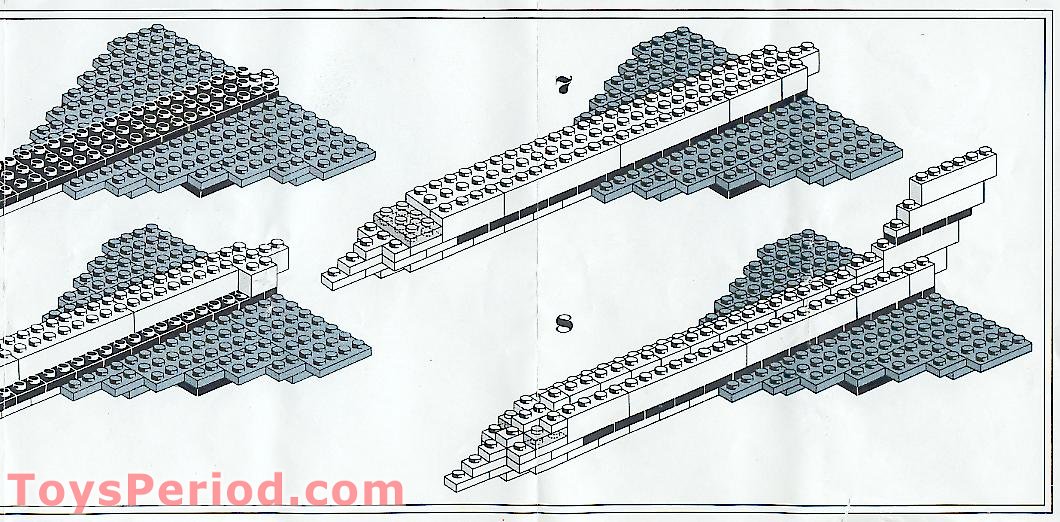 LEGO 346-1 Jumbo Jet Instructions and Parts List