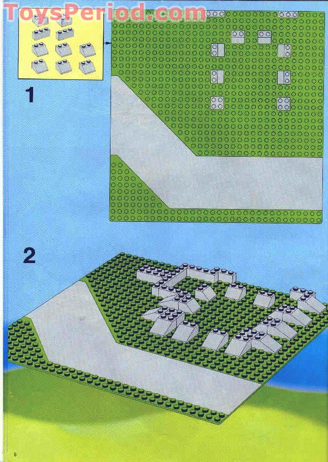 LEGO 1682 Space Shuttle Instructions and Parts List