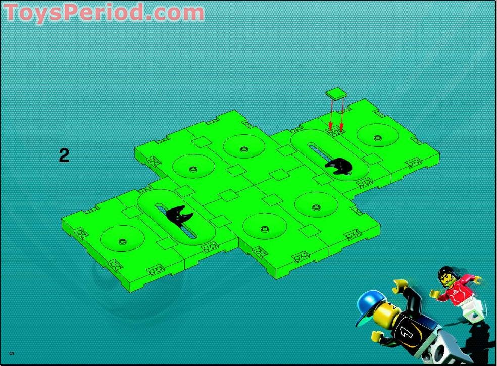 LEGO 3569 Grand Soccer Stadium Instructions and Parts List