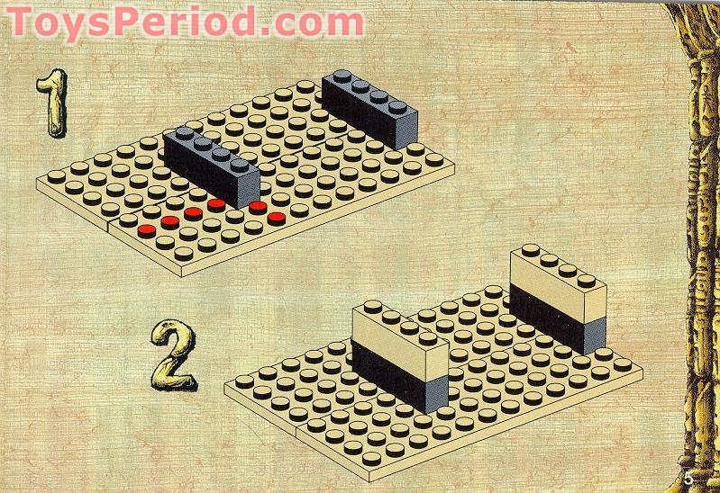 LEGO 5938 Oasis Ambush Instructions and Parts List