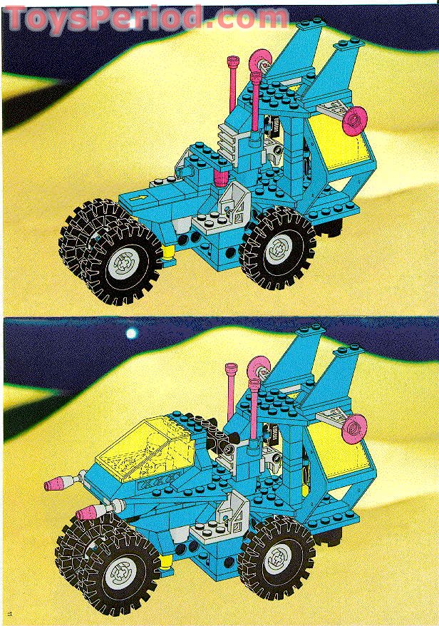 LEGO 6926 Mobile Recovery Vehicle Instructions and Parts List