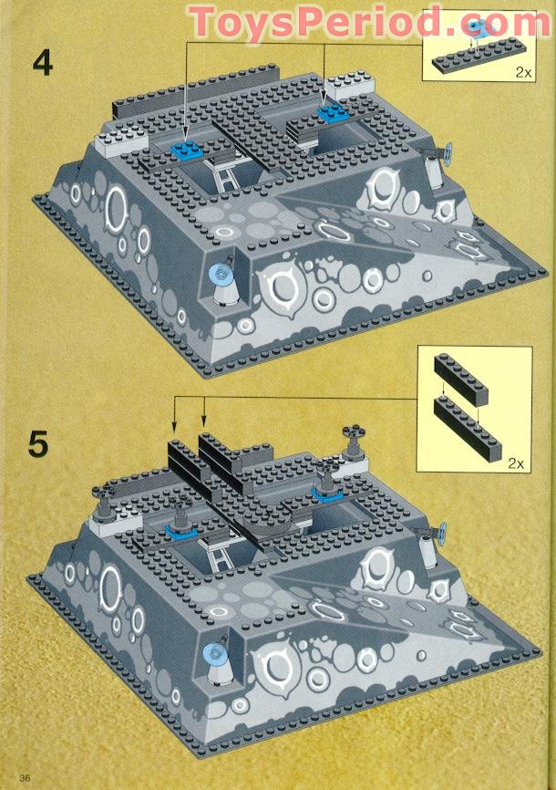 LEGO 6991 Monorail Transport Base Instructions and Parts List