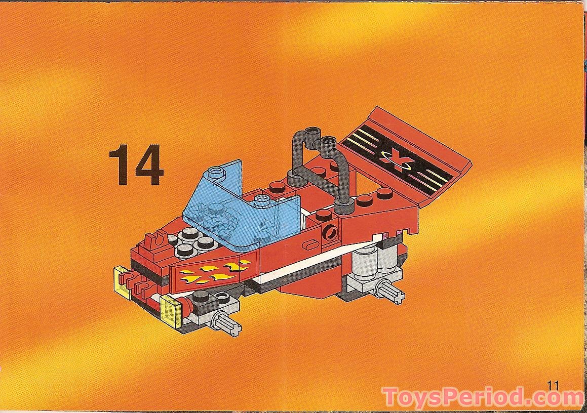 LEGO 6589 Radical Racer Instructions and Parts List