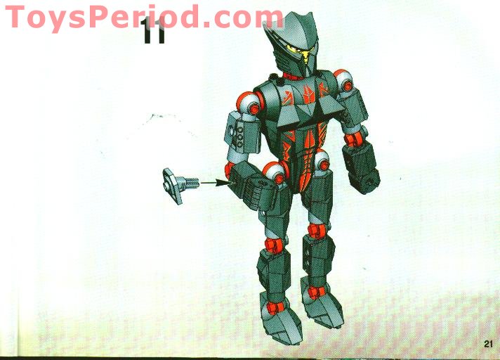 LEGO 8774 Vladek (Europe Version Without Cards) Instructions and Parts List