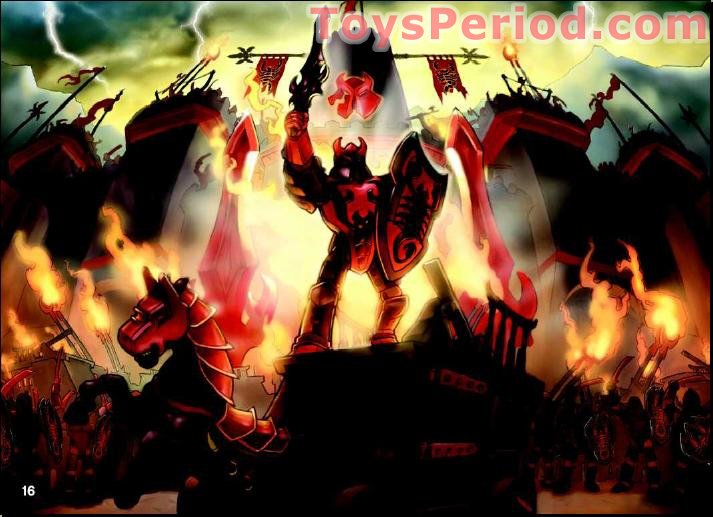 LEGO 8792 Sir Jayko Instructions and Parts List