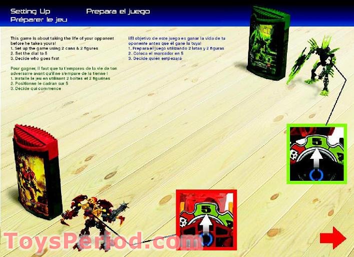 LEGO 8984 Stronius Instructions and Parts List