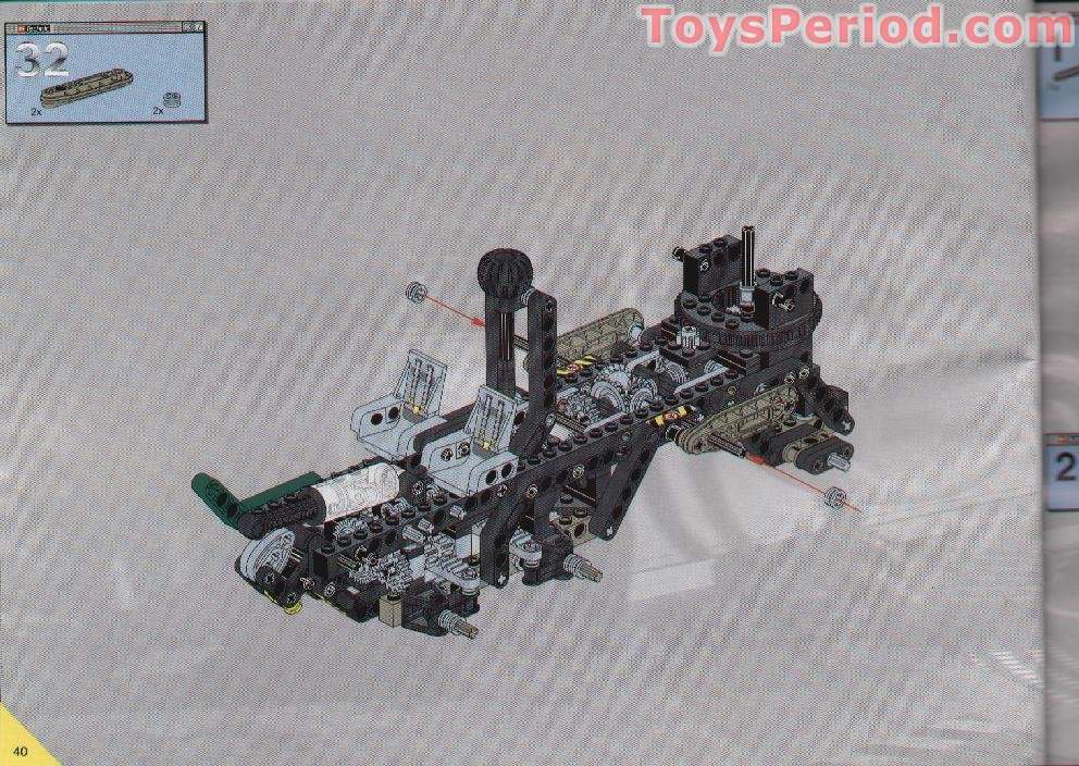 LEGO 8446 Monster Crane Truck Instructions and Parts List
