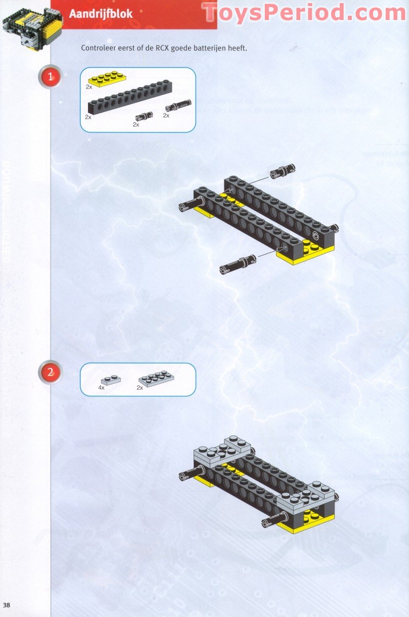 LEGO 9747 Robotics Invention System, Version 1.5 Instructions and Parts ...