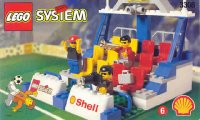 LEGO 3308 Shell Promotional Soccer Set - Tribune Instructions and Parts ...