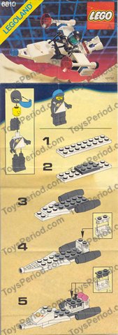 LEGO 6810 Laser Ranger Instructions and Parts List