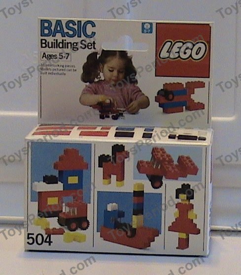 LEGO 504 Basic Building Set Parts List