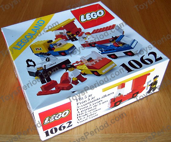 LEGO 1062 Town Vehicles Set Parts List