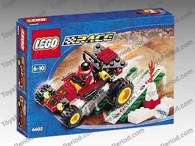 LEGO 6602-2 Scorpion Buggy Set Parts List