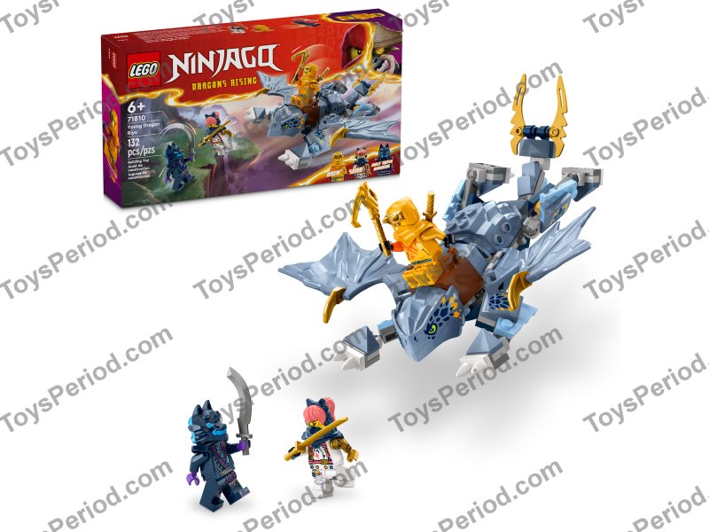 LEGO 71810 Young Dragon Riyu Set Parts List