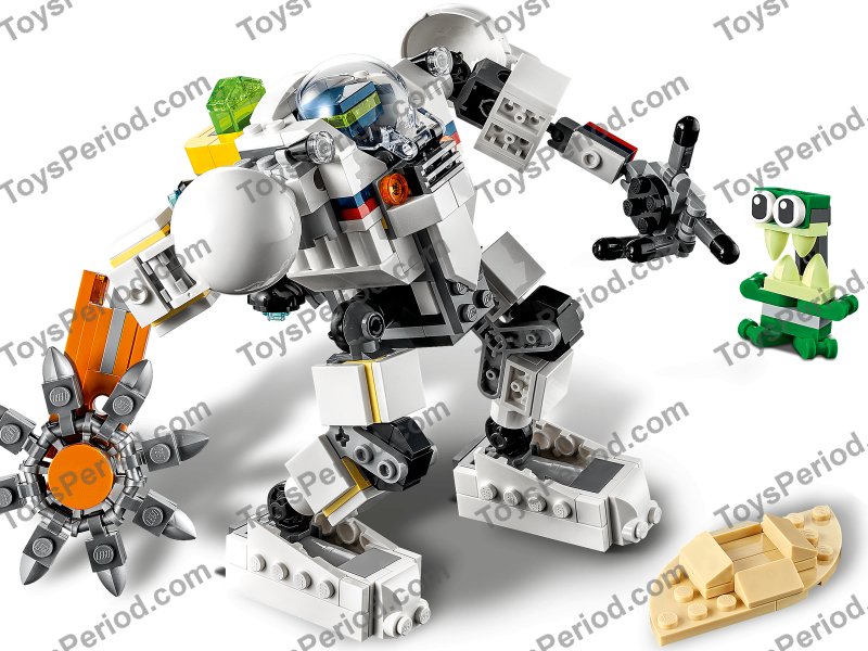 LEGO 31115 Space Mining Mech Set Parts List