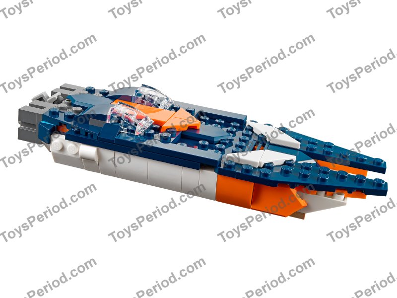 LEGO 31126 Supersonic-jet Set Parts List