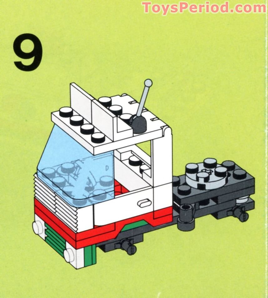 LEGO 6594 Gas Transit Instructions and Parts List