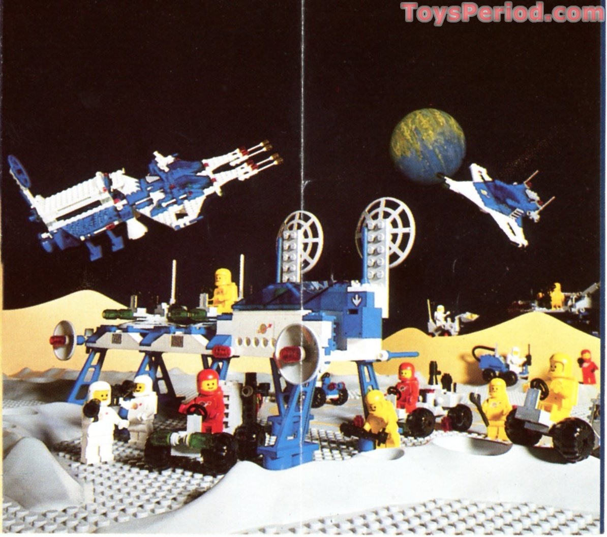 LEGO 6823 Surface Transport Instructions and Parts List