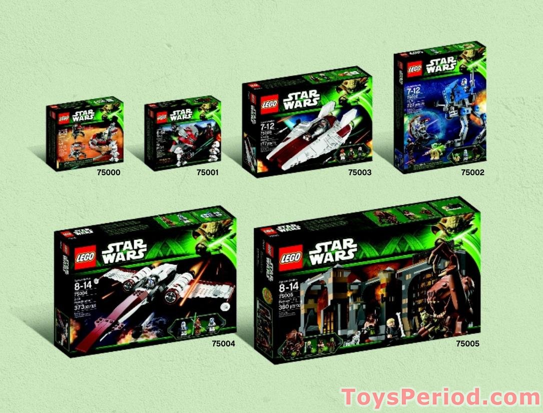 LEGO 75005 Rancor Pit Instructions and Parts List