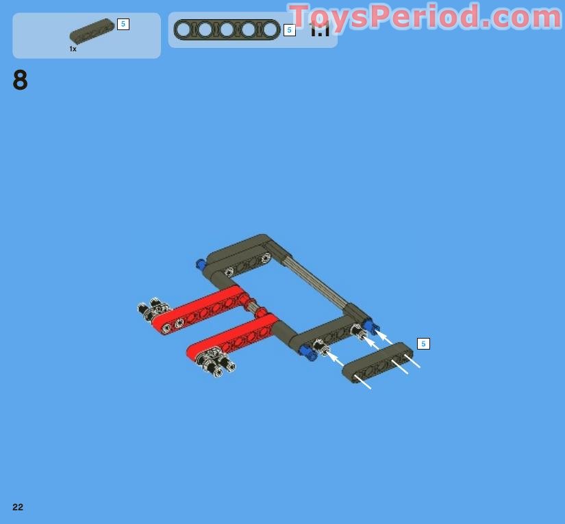 LEGO 8081 Extreme Cruiser Instructions and Parts List