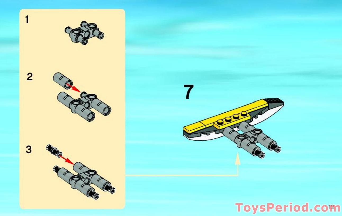 LEGO 3178 Seaplane Instructions and Parts List