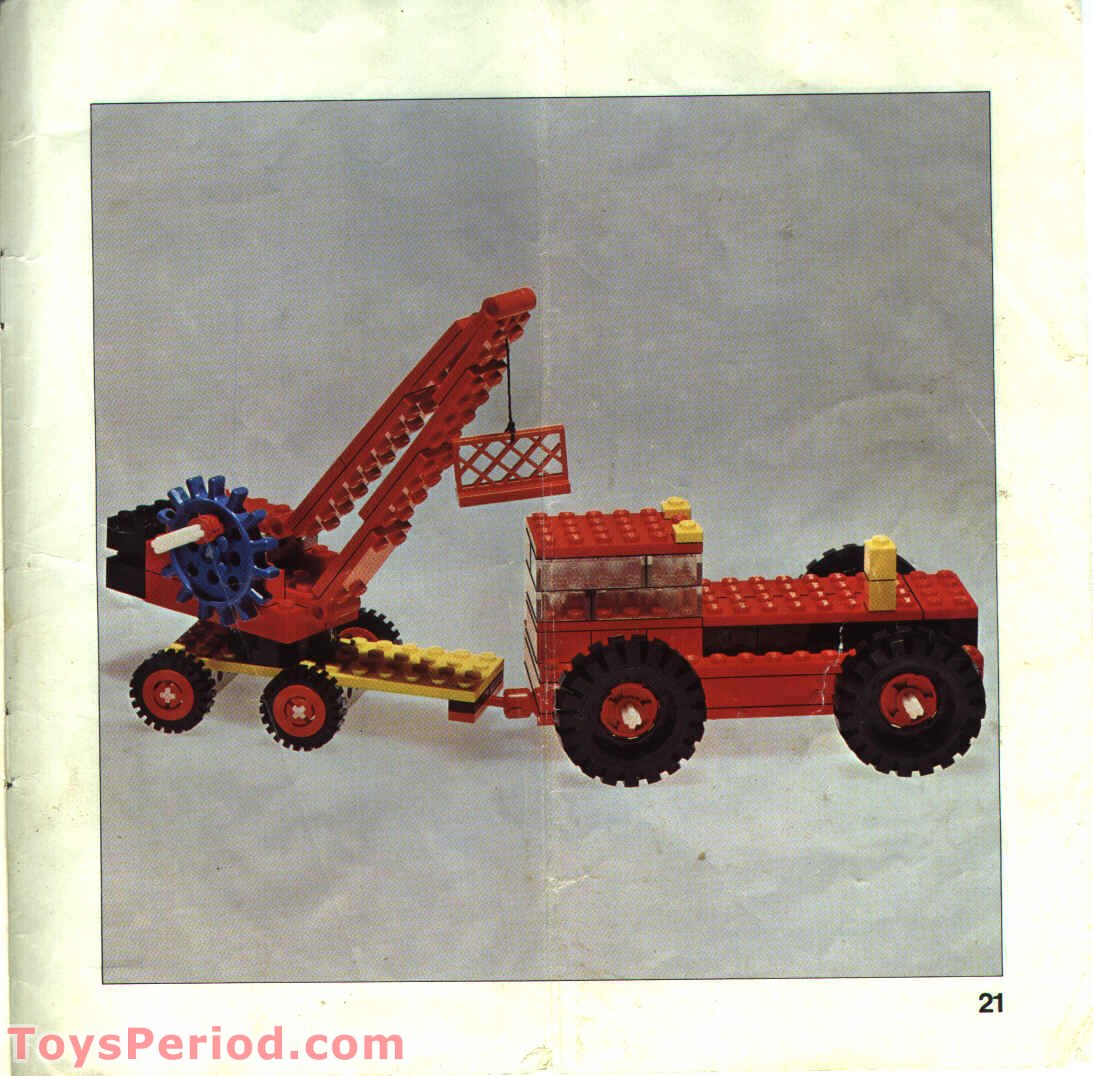 LEGO 810-3 Gear Truck Set Instructions and Parts List