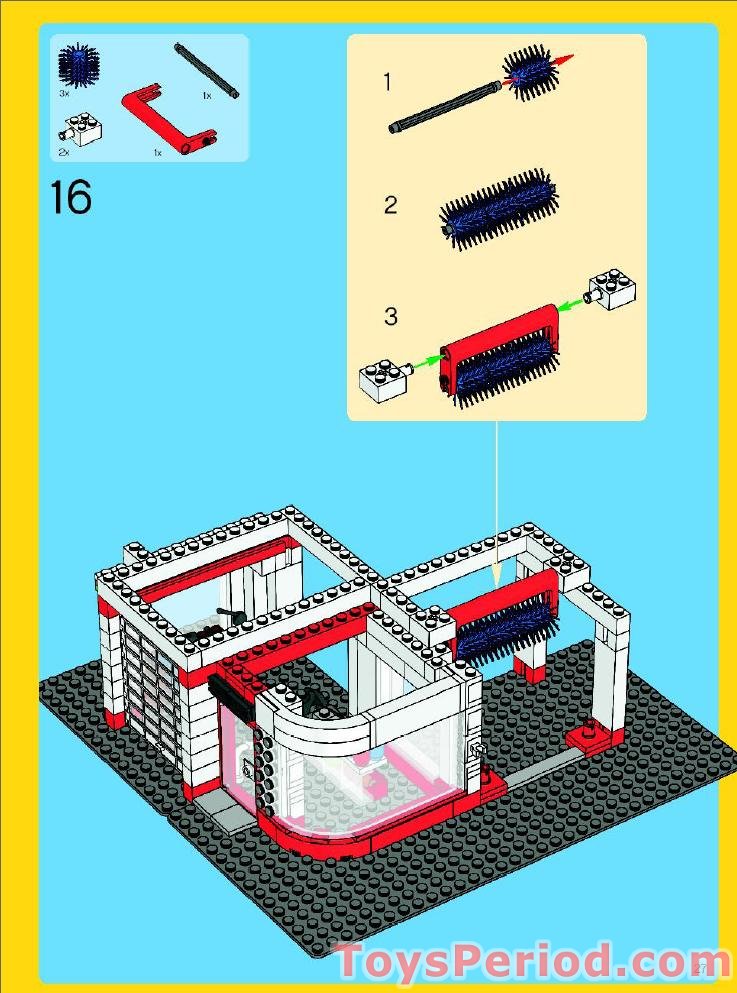 LEGO 10184 Town Plan Instructions and Parts List