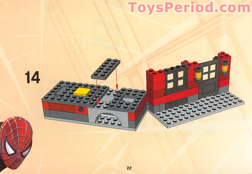 LEGO 4857 Doc Ock's Fusion Lab Instructions and Parts List