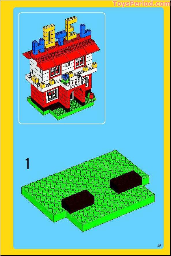 LEGO 5482 Ultimate House Building Set Instructions and Parts List