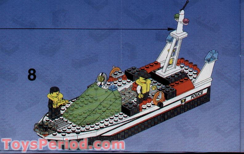 LEGO 6433 Coast Watch Instructions and Parts List