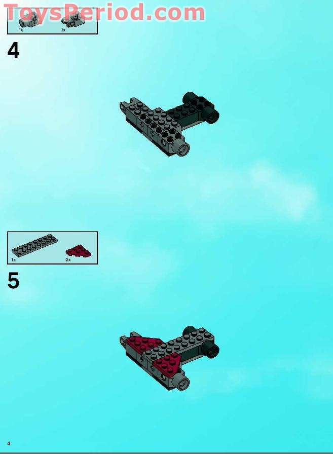 LEGO 7714 Golden Guardian (Limited Gold Edition) Instructions and Parts ...