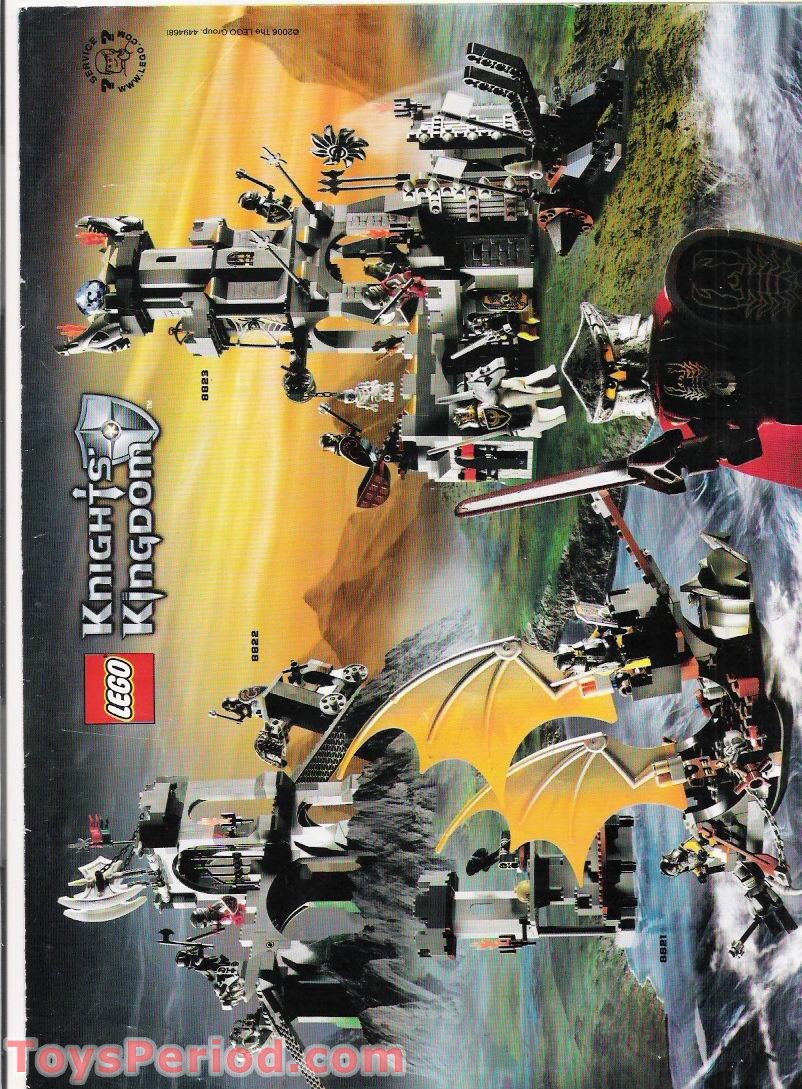 LEGO 8823 Mistlands Tower Instructions and Parts List