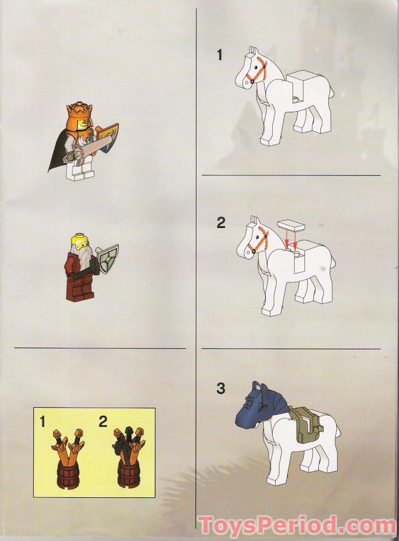 LEGO 8823 Mistlands Tower Instructions and Parts List