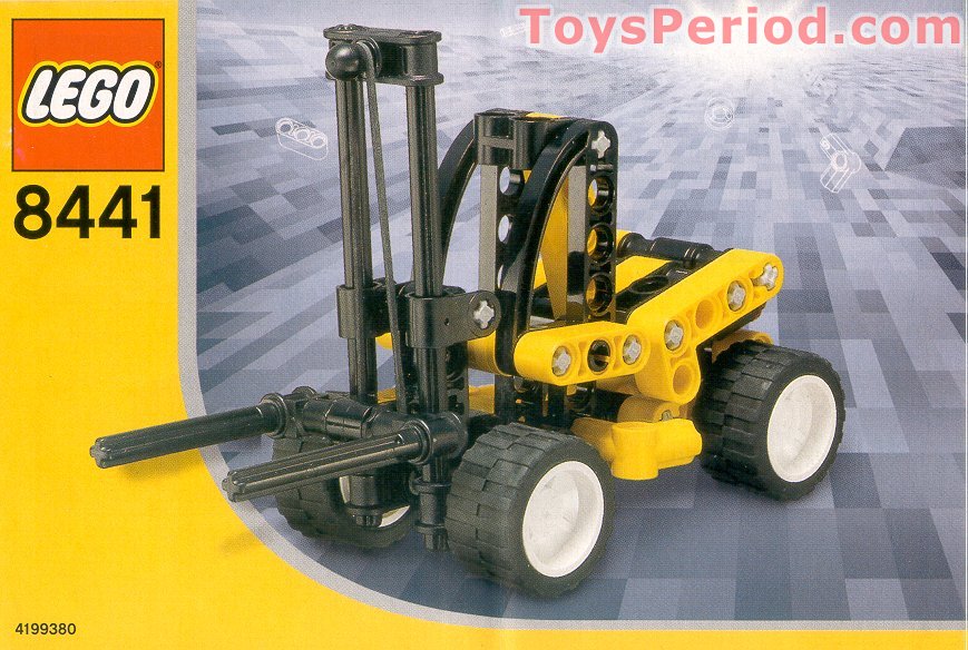 LEGO 8441 Forklift Truck Instructions and Parts List
