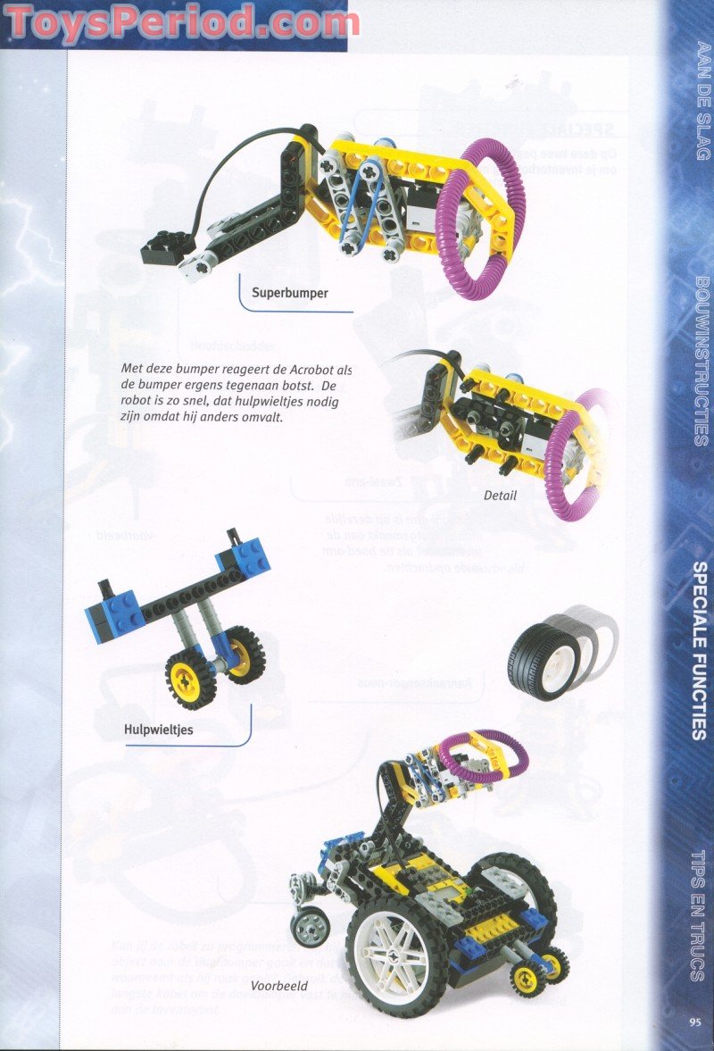 LEGO 9747 Robotics Invention System, Version 1.5 Instructions and Parts ...