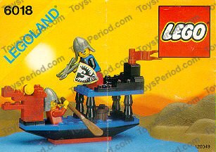 LEGO 6018 Battle Dragon Instructions and Parts List
