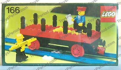 LEGO 166-1 Flat Wagon Instructions and Parts List