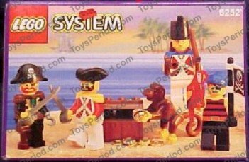 LEGO 6252 Sea Mates Set Parts List