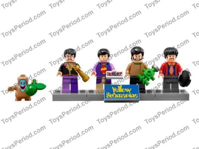 LEGO 21306 Yellow Submarine Set Parts List