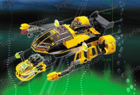 LEGO 4792 Alpha Team Navigator and Rov Instructions and Parts List