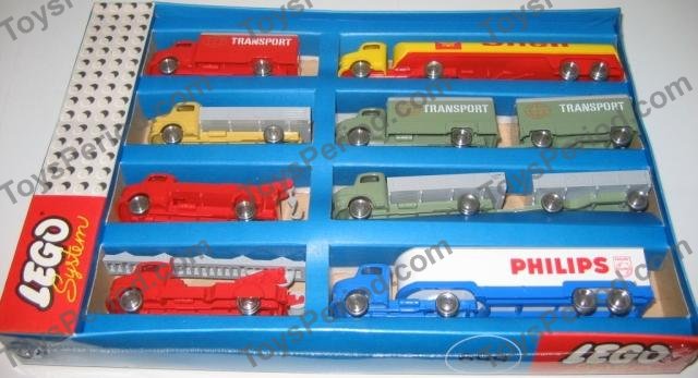 LEGO 699-2 Eight HO Scale Trucks Set Parts List