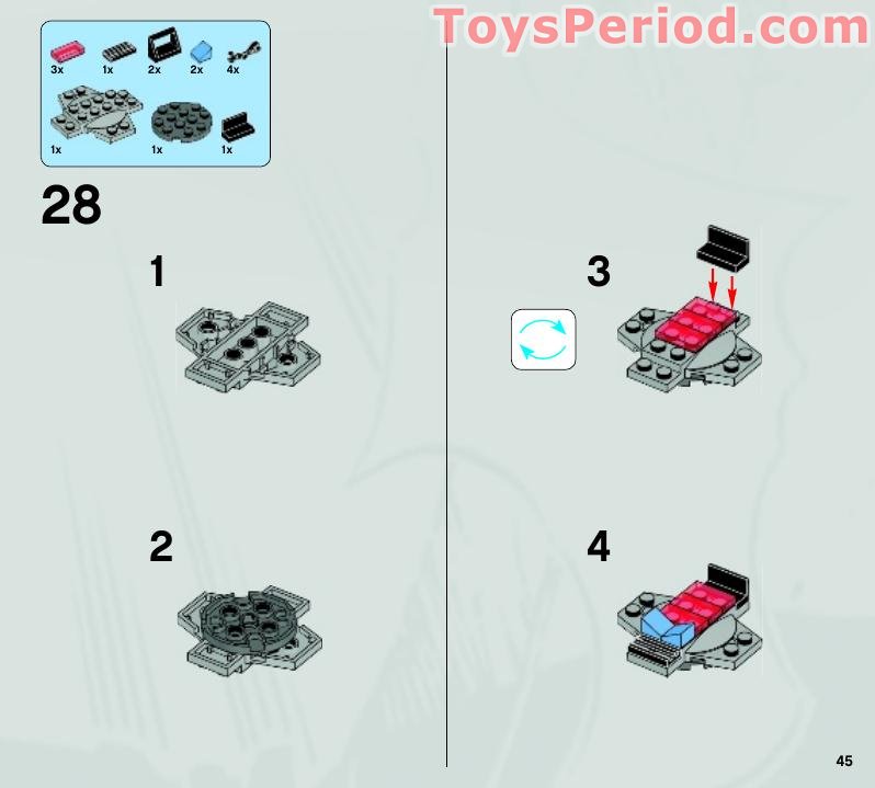 LEGO 6873 Spider-Man's Doc Ock Ambush Instructions and Parts List